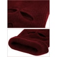 3 Holes Ski Mask Full Face Cover Outdoor Balaclava Winter Knitted Neck ...