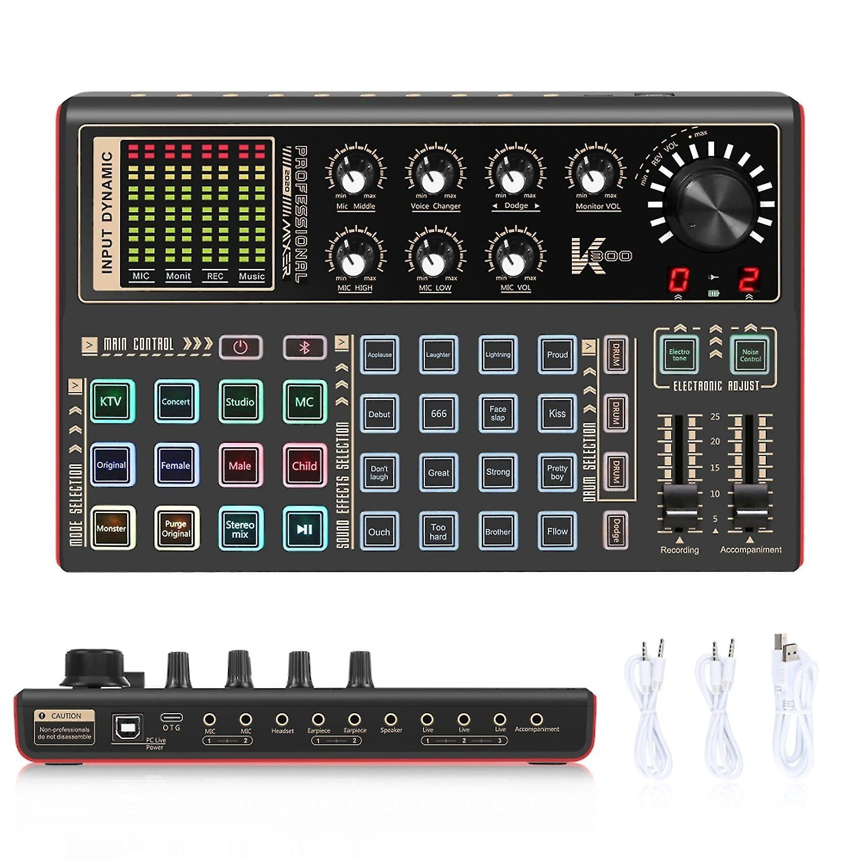 Otg Less Sound Recording Sound Mixer For Mobile Ph /computer/la ...