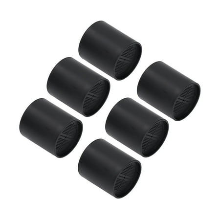 Furniture Risers, 4in Rise Height Black Plastic Furniture Leg Extender ...