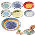 Con Tomate Ceramic Grater Plate Traditional Spanish Grating Dish Garlic ...