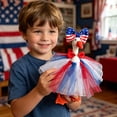 Clode Patriotic 4th of July Outfit for 7inch Statue Independence Day ...