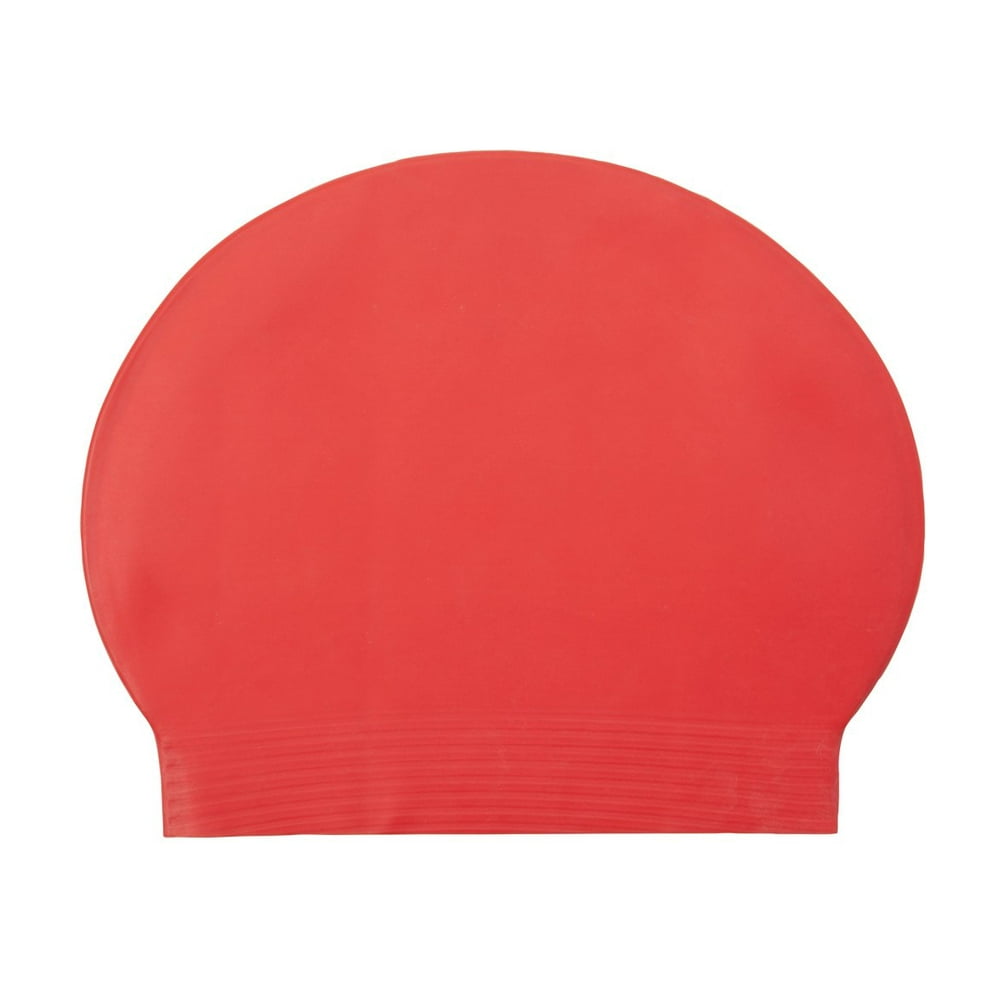 Sporti Kids' Latex Swim Cap (Red) - Walmart.com - Walmart.com