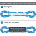 2 Pack of Ninja Gymnastic Rings,Monkey Ring Outdoor Backyard Ninja ...