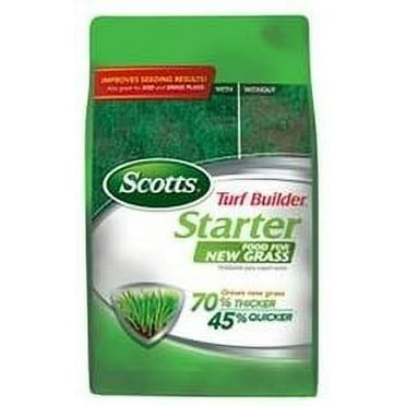 Scotts Turf Builder Starter Fertilizer for New Grass Lawn Food ...