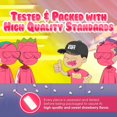 Bubblegum Kids Sugar Free Gum Healthy Xylitol Bubblegum for Kids and ...