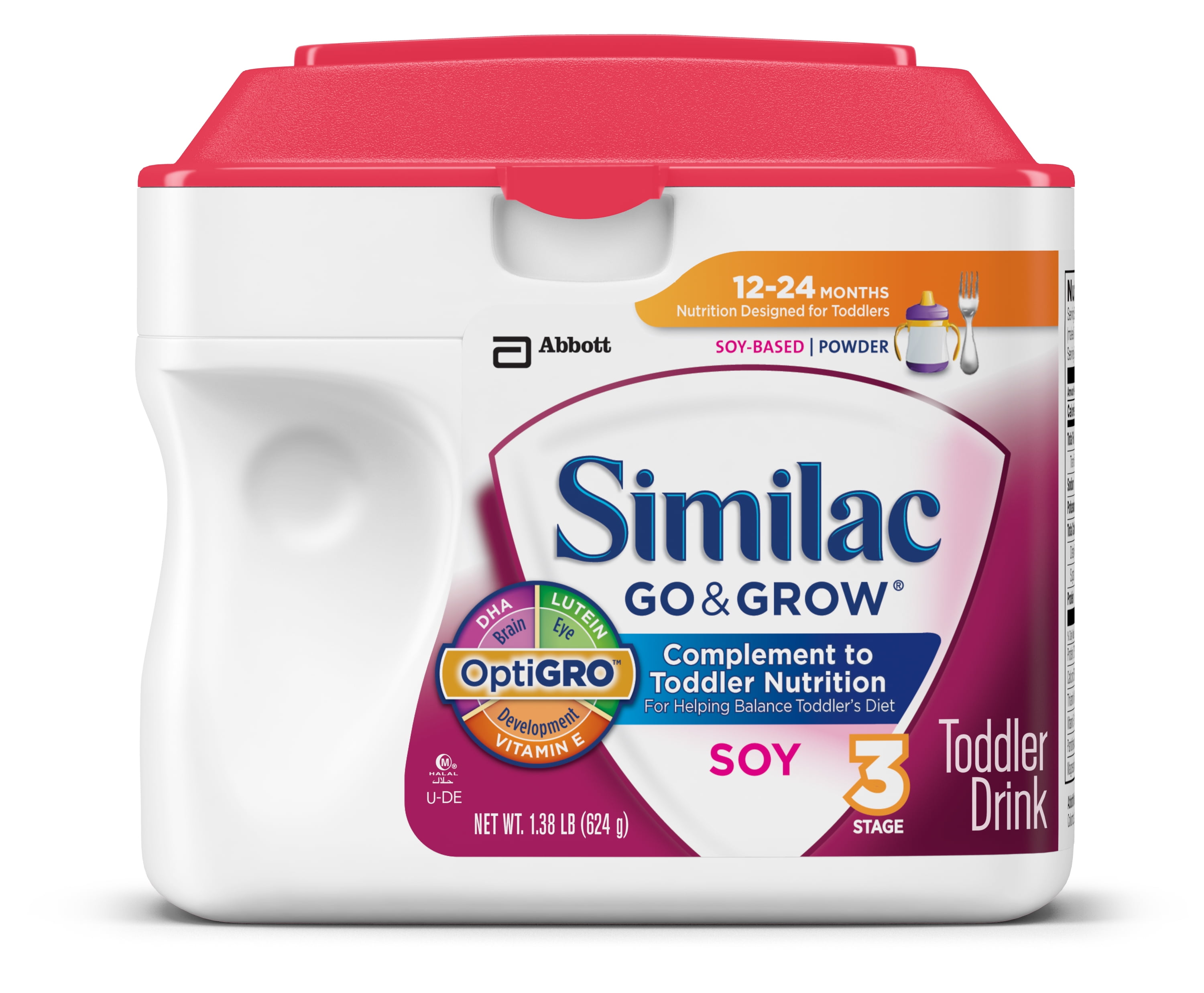 Similac Go Grow Soy Based Toddler Drink With Iron 1 37lb Container
