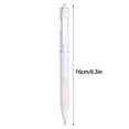 5 Pcs Retractable Gel Pen Aesthetic Neutral Pen Black Inks Pressing Pen ...