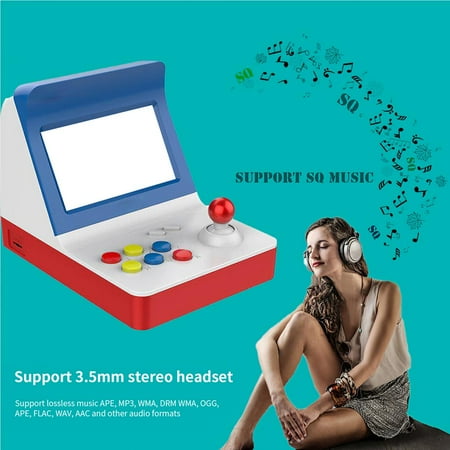 Rocker Arcade Game Console 360 Degrees 4.3inch Colorful Screen ...