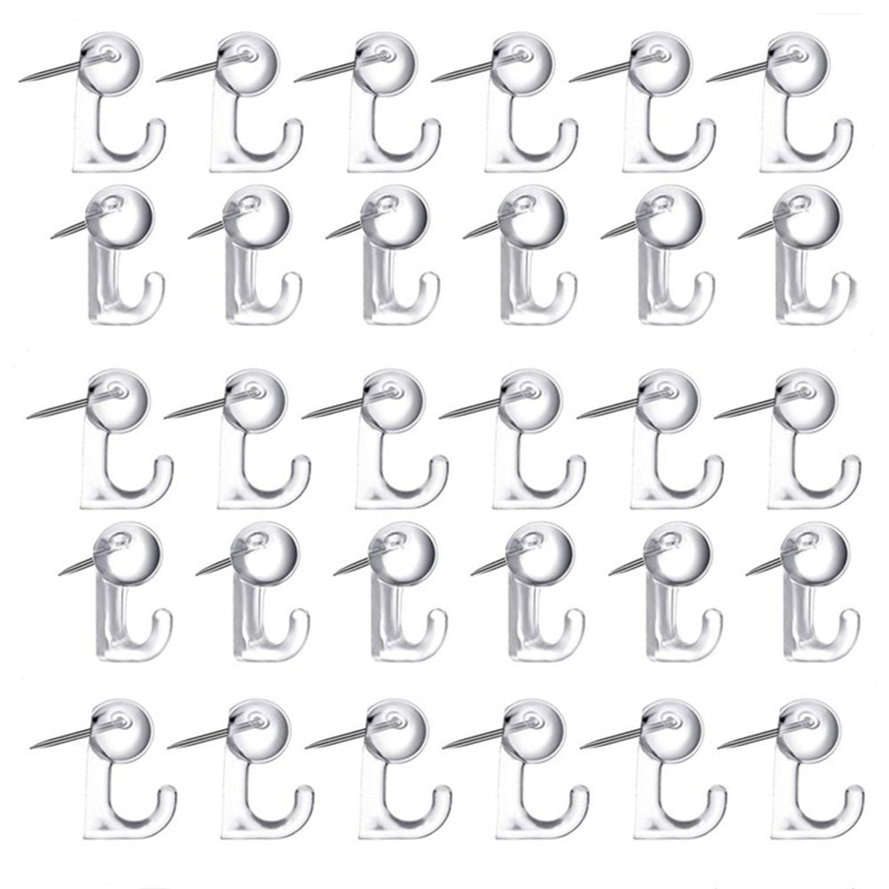 50PCS New Hook-shaped Notice Board Markers Fixed Hook Decorative ...