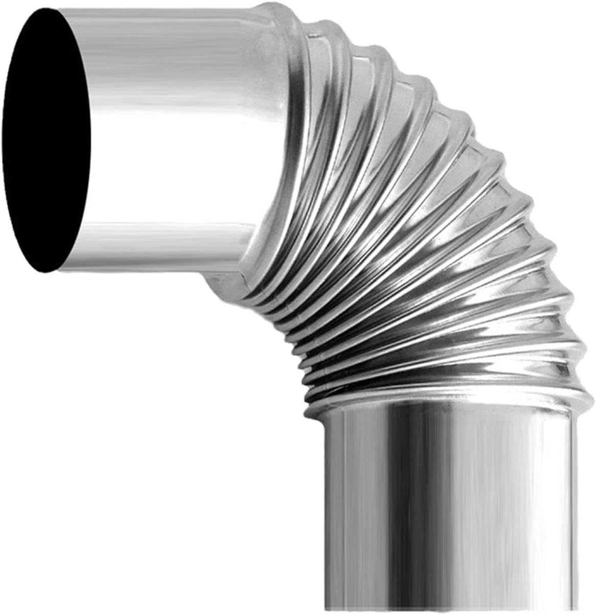 Stove Pipe Elbow Boiler Heater Exhaust Pipe Stainless Steel Stove ...