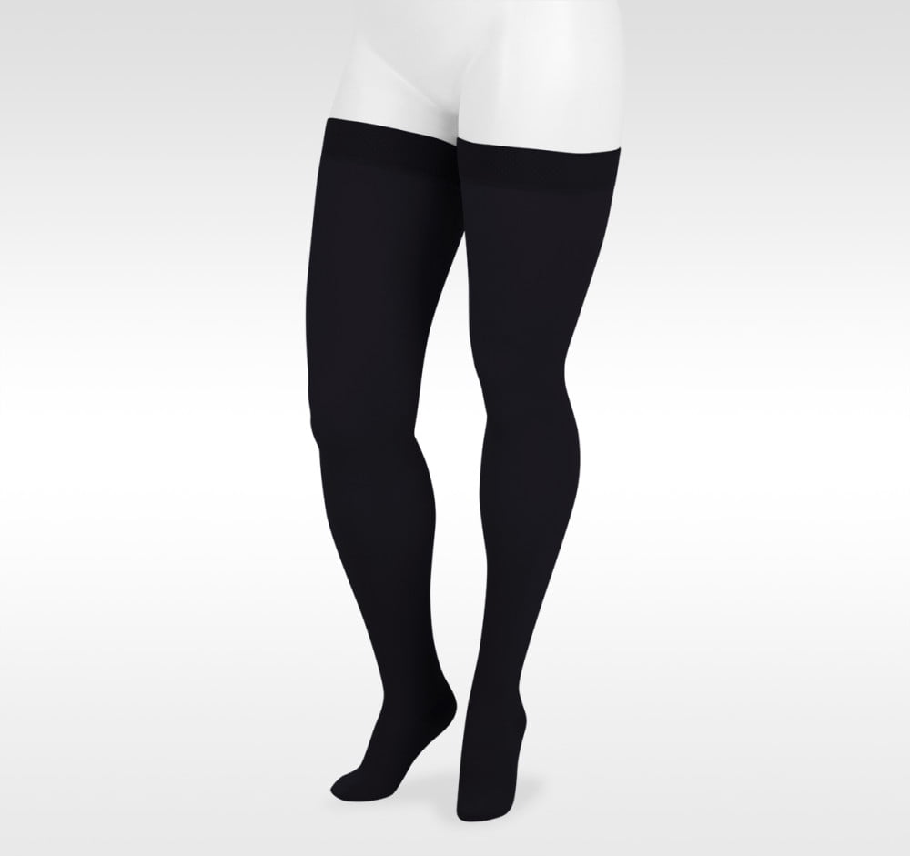 Juzo Dynamic Varin 3512 30-40mmhg Closed Toe Thigh-High With Silicone ...