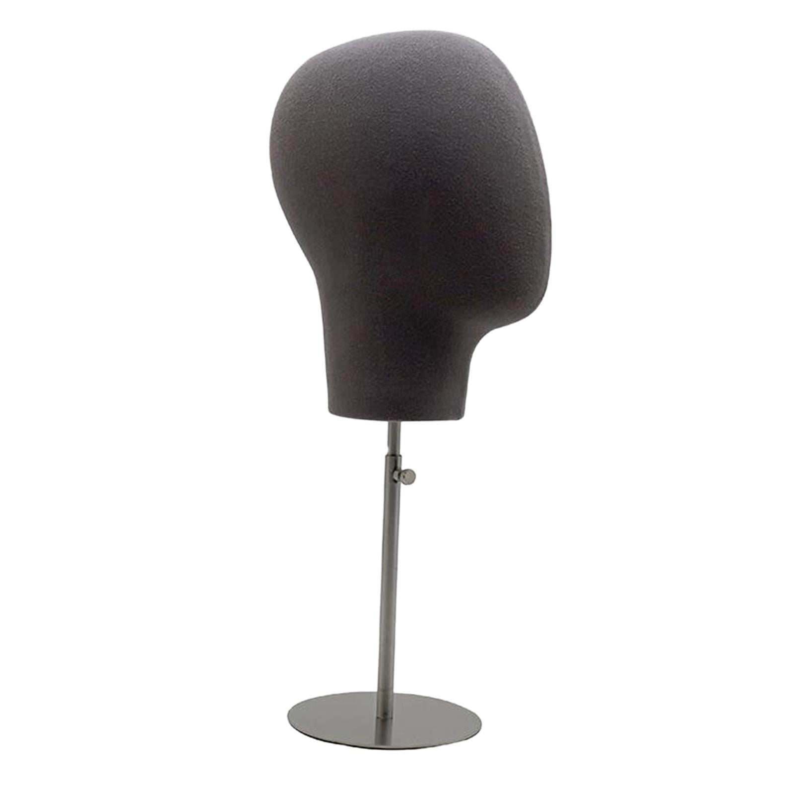 Mannequin Head, Height Adjustable, Durable, with Stable Round Base ...