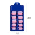 Beccgirl 100pcs Long Fake Nails Full Cover False Nail Coffin Tips