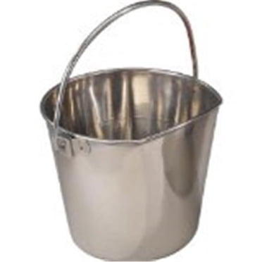 AmeriHome Large Stainless Steel Bucket Set 3 Piece - Walmart.com
