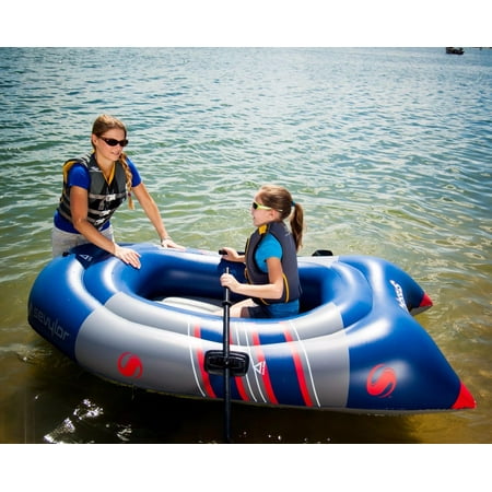 SEVYLOR Colossus 2 Person Inflatable 14 Guage PVC Boat Raft w/ Oars ...