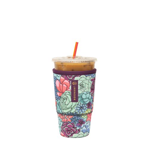 Sok It Java Sok Reusable Neoprene Insulator Sleeve for Iced Coffee Cups ...