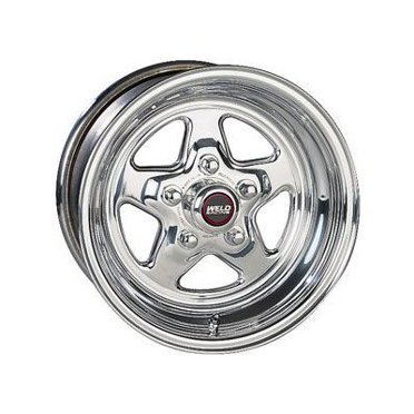 Weld Draglite 15x14 / 5x4.5 5x4.75 BP / 3.5in. BS Polished Wheel - Non ...