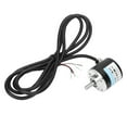 Encoder AB 2?Phase Incremental 5?24V DC Solid Shaft Encoder for Office ...