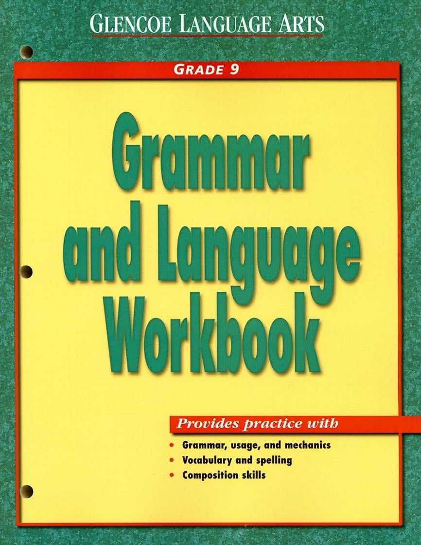 Glencoe Language Arts Grammar and Language Workbook Grade 9 (Paperback ...