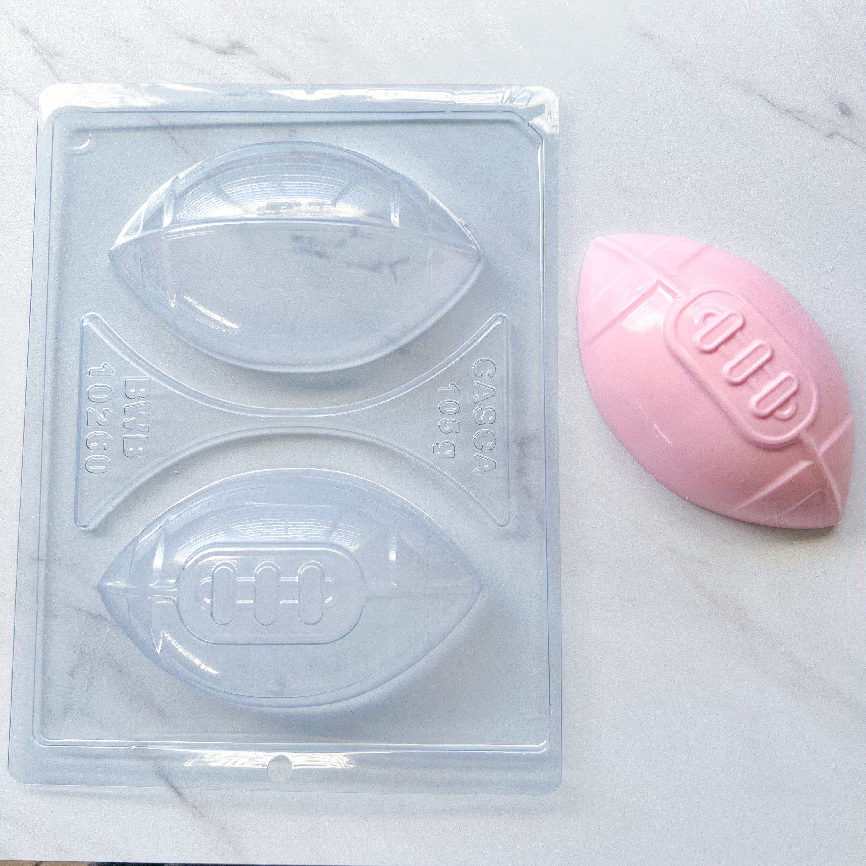 FOOTBALL (3 PART MOLD) - Walmart.com