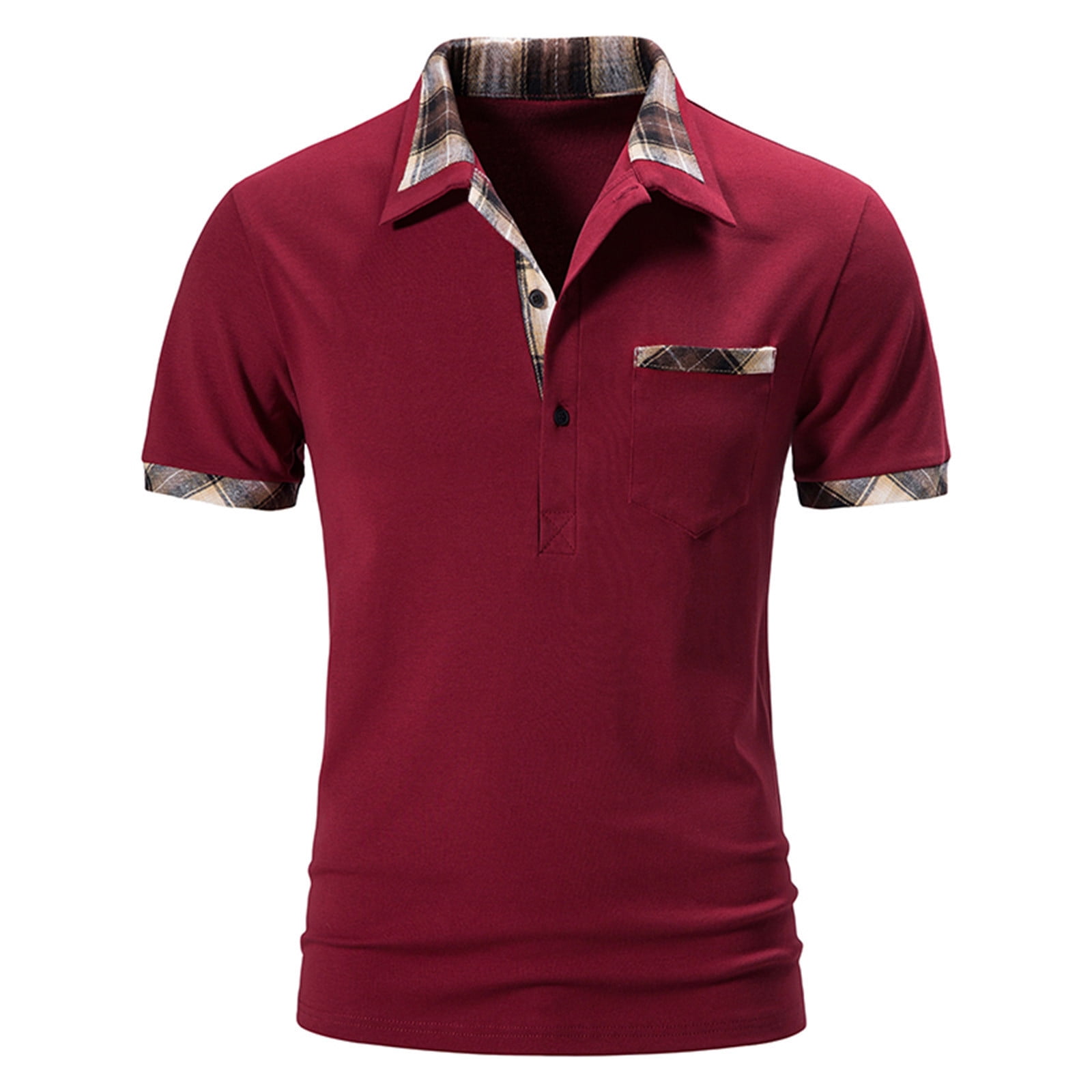 Click here for Rkstn Mens Polo Shirt Fashion Casual Button Down P... prices