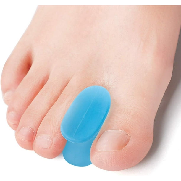 10 Pieces Gel Bunion Corrector(1/2" Thick), Big and Middle Toe Spacers ...