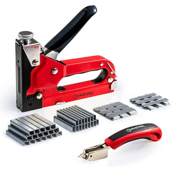 Bielmeier 2 in 1 Lithium-ion Electric Staple Gun, 4V Cordless Nailer ...