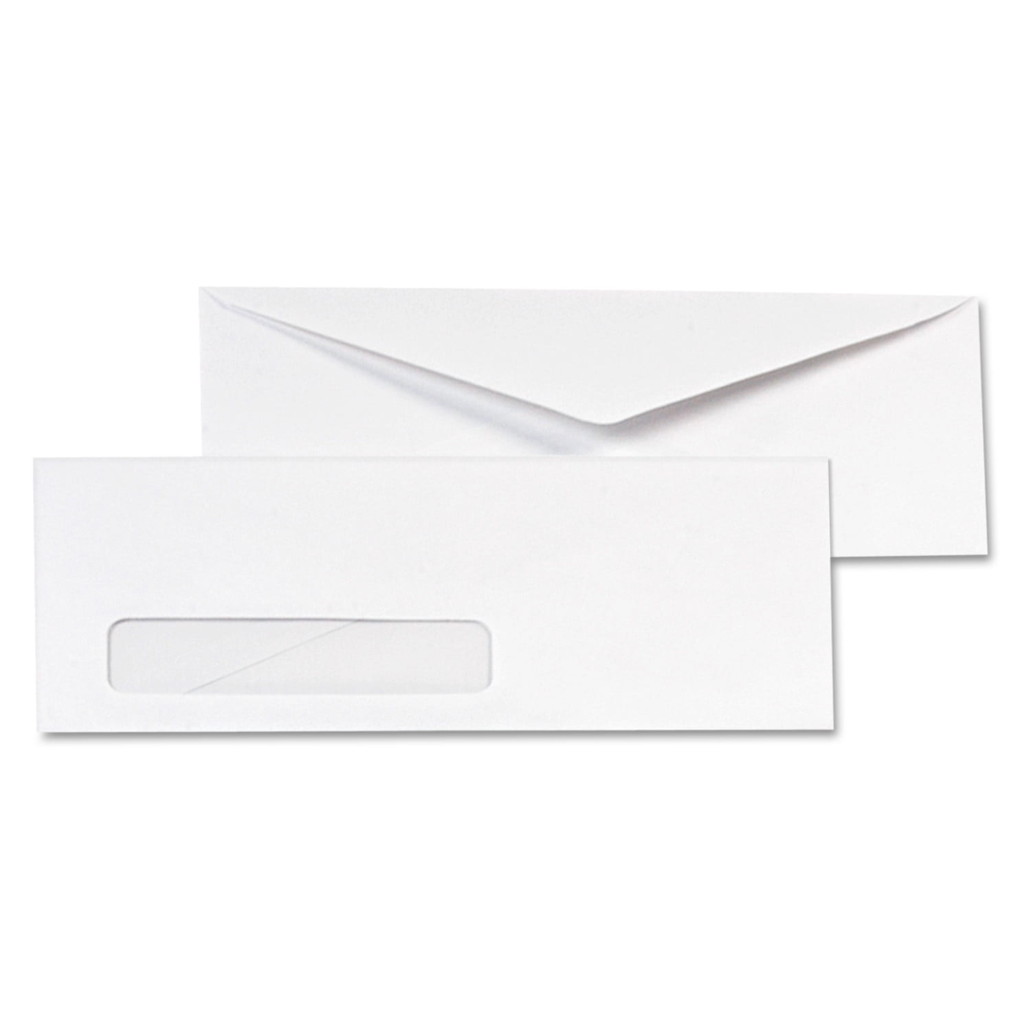 Quality Park Window Envelope, #10, 4 1/8 x 9 1/2, White, 1000/Box ...