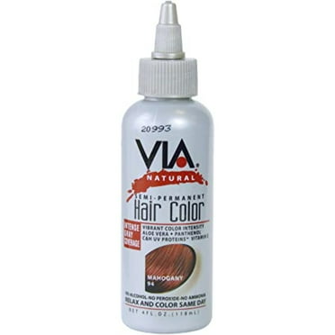 VIA - Natural Semi-Permanent Hair Color COPPER PENNY 76 - Walmart.com