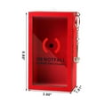 Emergency Break Glass Key Box with Hammer and Keychain for Secure Key ...