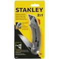 Stanley QuickSlide 4-5/8" Sliding Utility Knife Gray 1 pk - Walmart.com