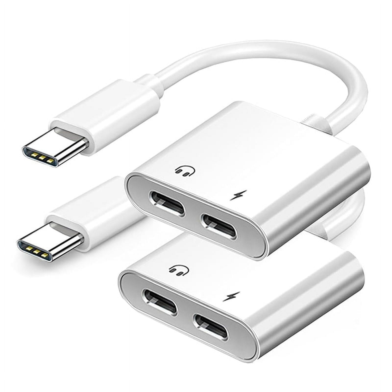 Click here for Unbranded 2pcs Usb C To Usb-C Headphone Charger Ad... prices