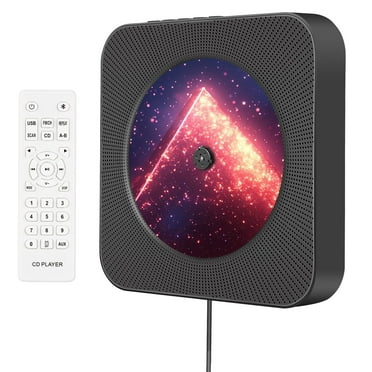 Bluetooth CD Player with Screen, USB and Aux Port, FM, Compact Audio ...