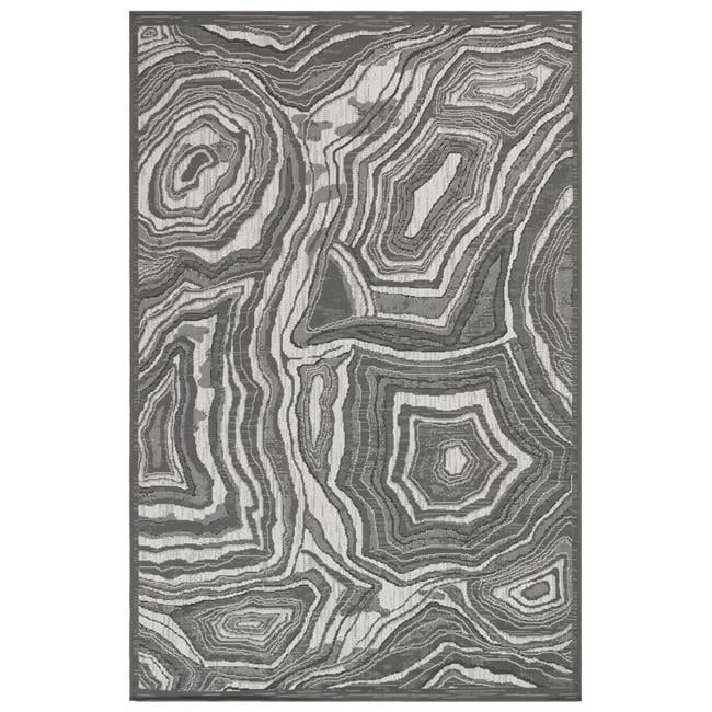 Transocean CRER8841097 Liora Manne Carmel Agate Indoor & Outdoor Rug ...