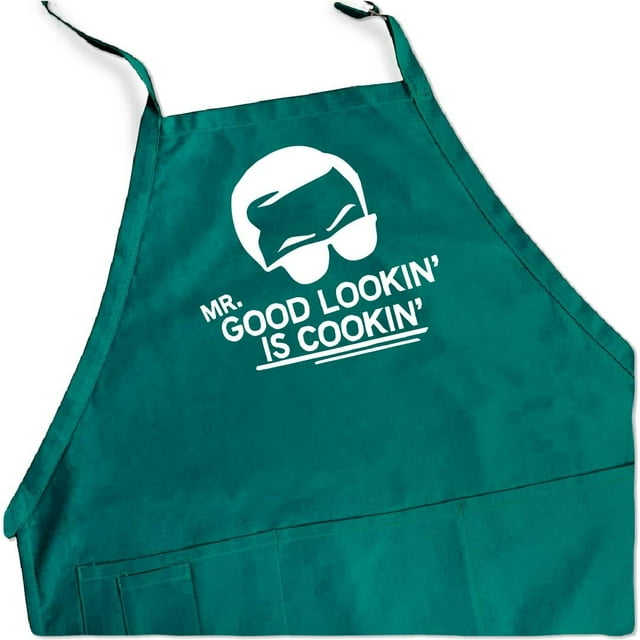 Mr. Good Looking is Cooking Funny BBQ Apron For Men - Adjustable One ...