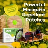 bugmd Mosquito Repellent Patches for Outdoor Protection Safe Citronella ...