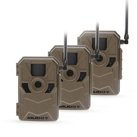 Muddy Pro Cam 16MP Trail Cameras, 18 IR Emitters, 0.7s Trigger Speed, 4 ...