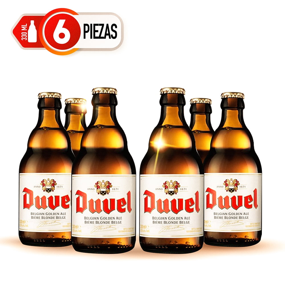 Six Pack Cerveza Duvel 330ml C/u Duvel Pale Ale Belga | Walmart en línea