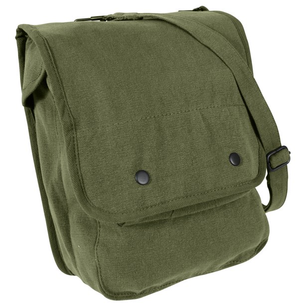 Rothco Canvas Map Case Shoulder Bag,Olive Drab - Walmart.com