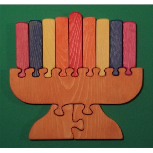 THE PUZZLE-MAN TOYS W-1223 Wooden Educational Jig Saw Puzzle - Jewish ...