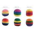 6 PCS Soft Juggling Balls for Beginners, Non-Bounce Bean Bags Set for ...