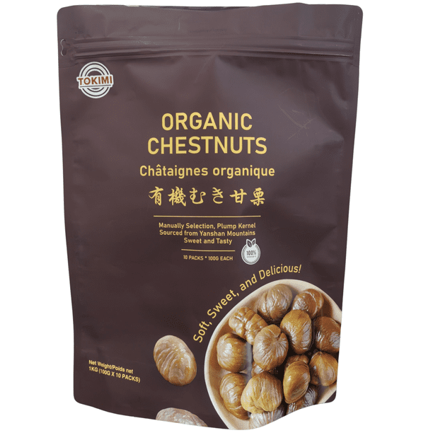 Tokimi peeled roasted chestnuts bag - Walmart.ca