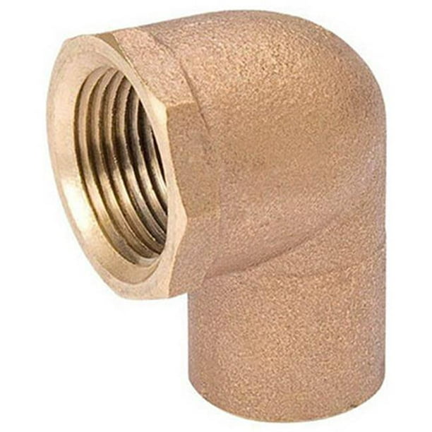 Mueller Industries A 61532NL .75Female Pipe Thread Copper 90 Degree ...