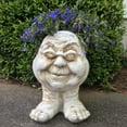 Homestyles Antique White Grandma Violet the Muggly Face Humorous Statue ...