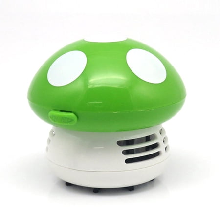 Mini Vacuum Cleaner 6 Colors Cute Mini Mushroom Corner Desk Table Dust ...