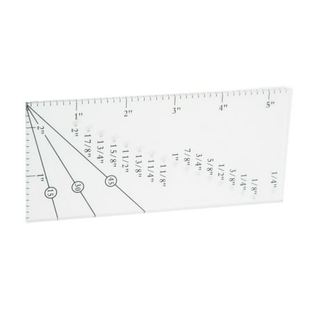 Seam Guide Ruler Sew Seam Allowance Rulers With Seam Guide Sewing ...