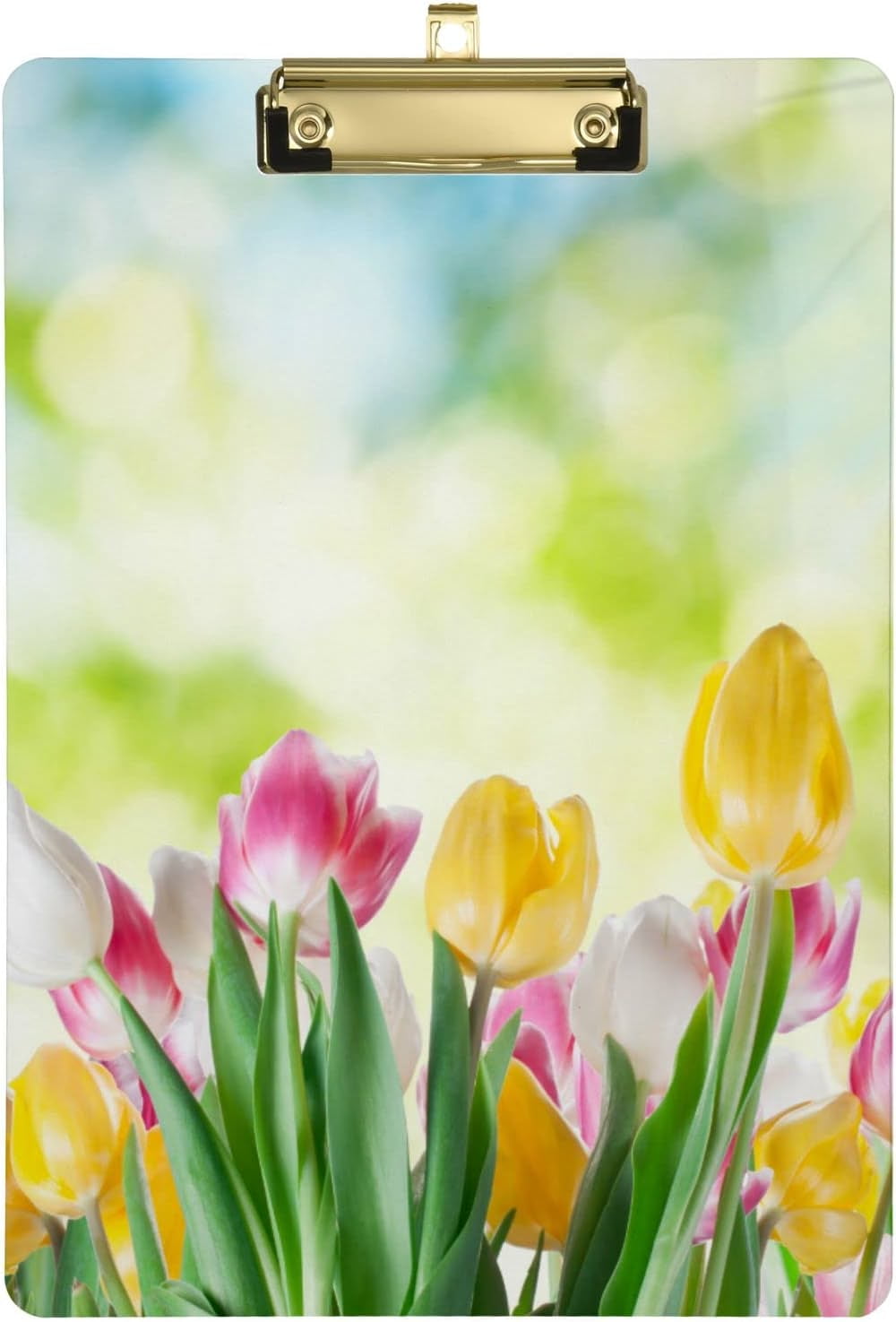 FMSHPON Spring Tulip Flower Clipboard Hardboard Wood Nursing Clip Board ...