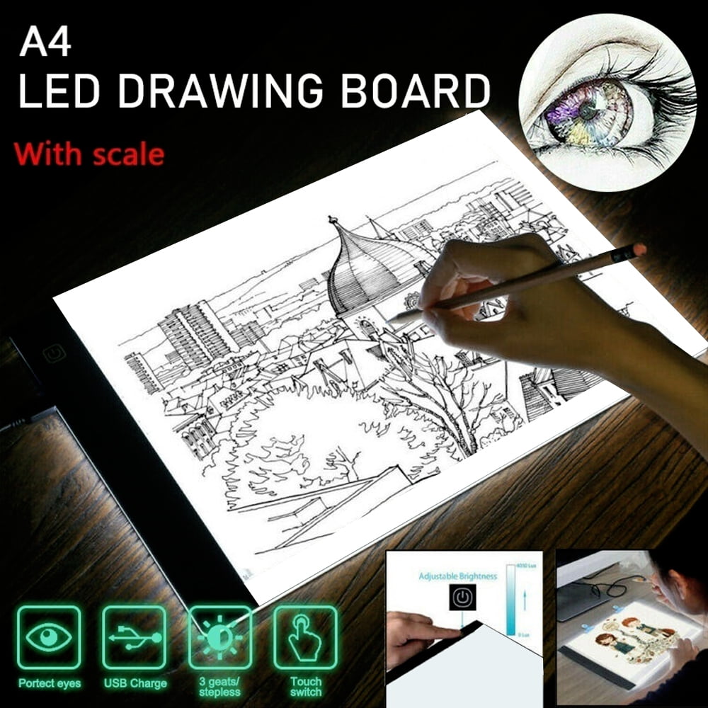 BASSTOP A4/A5 LED Drawing Board,Portable LED Tracing Board,LED Copy ...