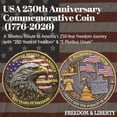 250th Anniversary Tribute Coin Collection Ornament – 250th Anniversary ...