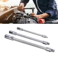 3Pcs Flexible Socket Wrench Extension Rod Set Flexible Drill Bit ...